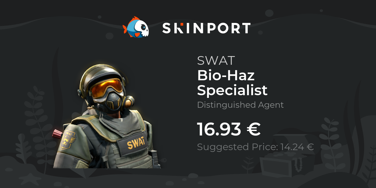 Bio-Haz Specialist | SWAT - Counter-Strike 2 - Skinport