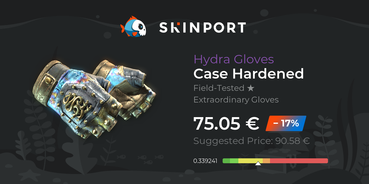 Hydra Gloves | Case Hardened (Field-Tested) - Counter-Strike 2 - Skinport
