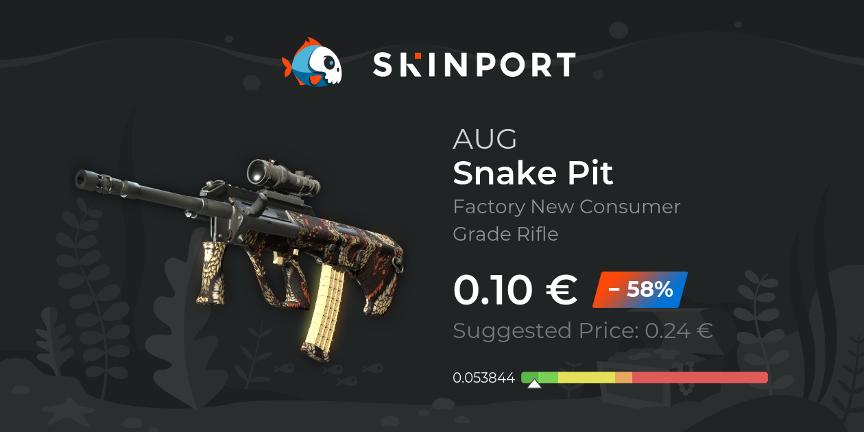 AUG | Snake Pit (Factory New) - Counter-Strike 2 - Skinport
