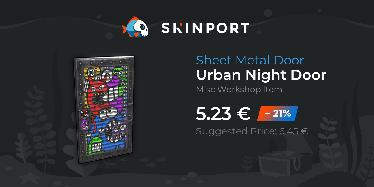 Urban Night Door - Rust - Skinport