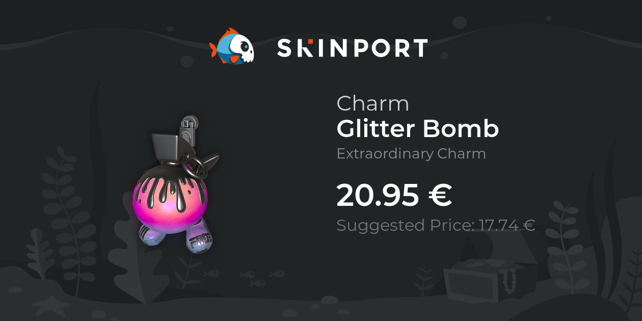 Charm | Glitter Bomb - Counter-Strike 2 - Skinport