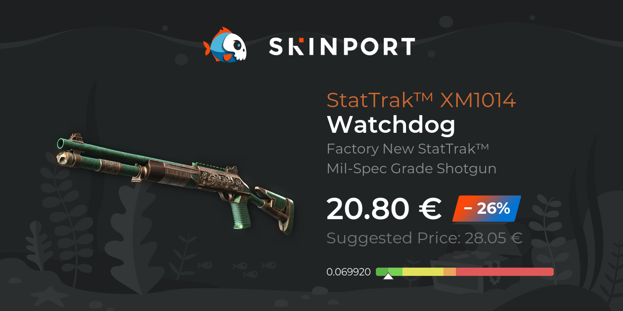 StatTrak™ XM1014 | Watchdog (Factory New) - Counter-Strike 2 - Skinport