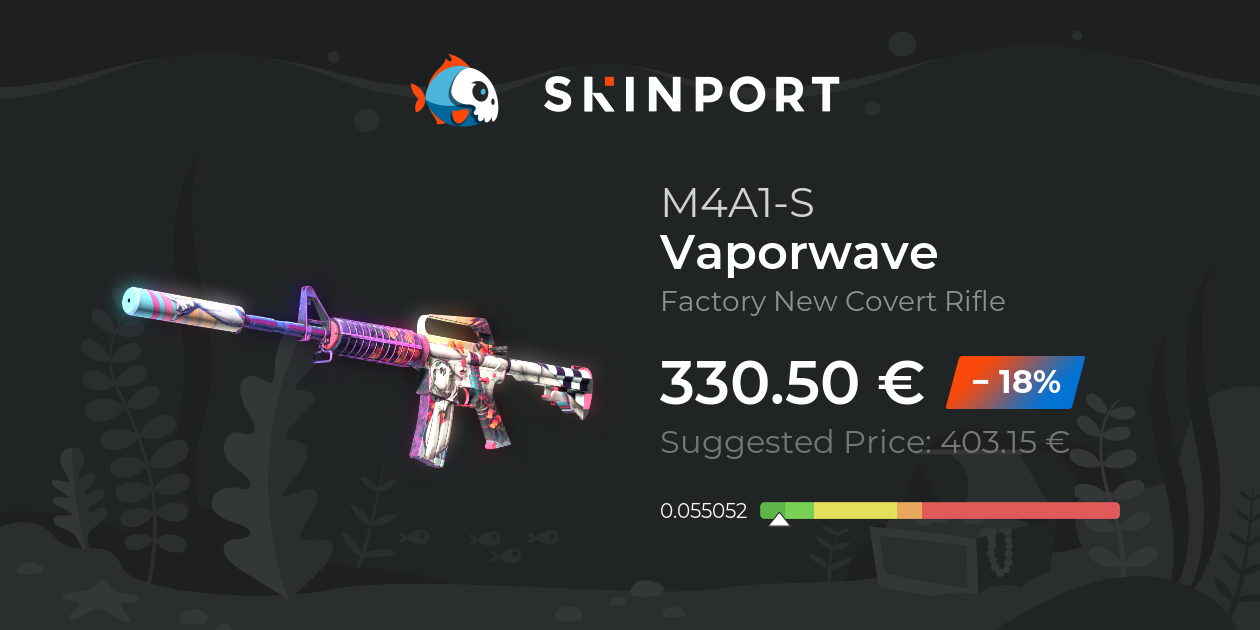 M4A1-S | Vaporwave (Factory New) - Counter-Strike 2 - Skinport