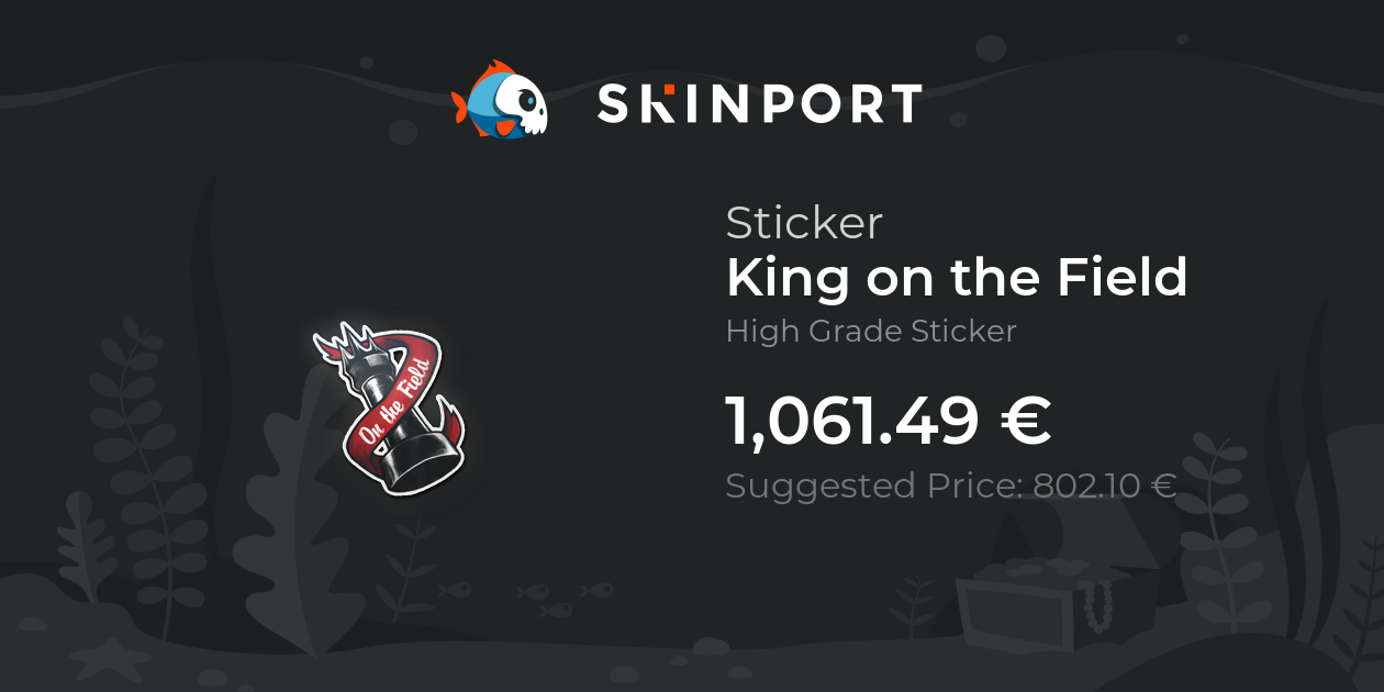 Sticker | King on the Field - Counter-Strike 2 - Skinport