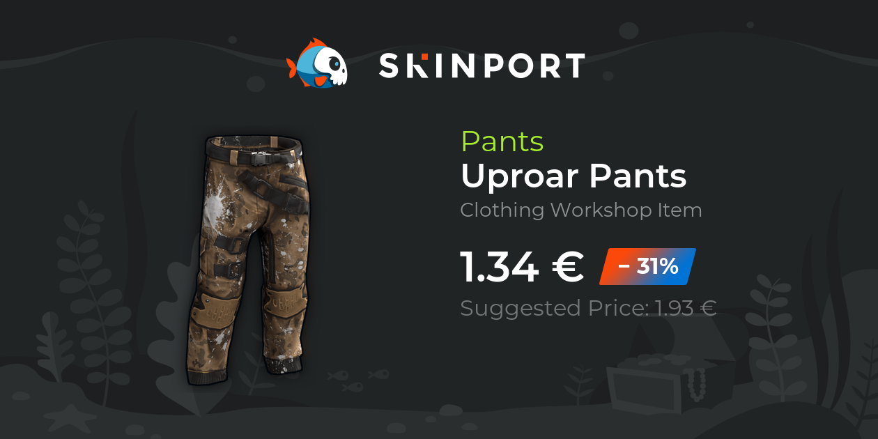 Uproar Pants - Rust - Skinport