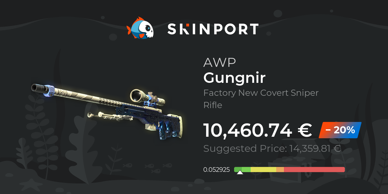 AWP | Gungnir (Factory New) - Counter-Strike 2 - Skinport