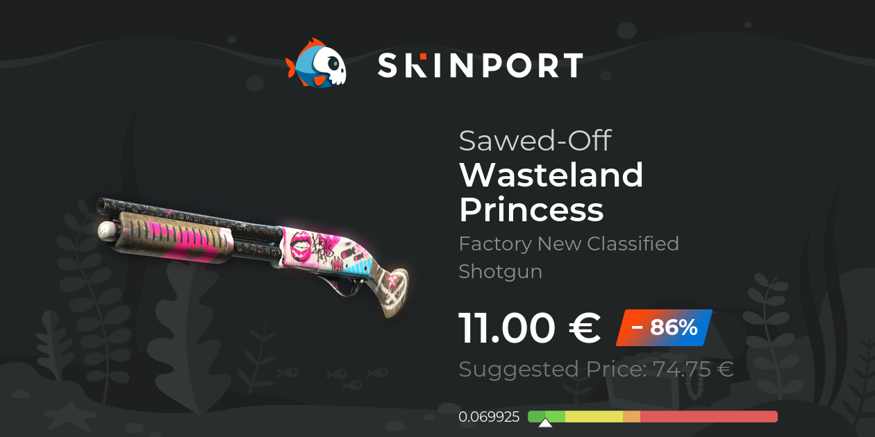 Sawed-Off | Wasteland Princess (Factory New) - Counter-Strike 2 - Skinport