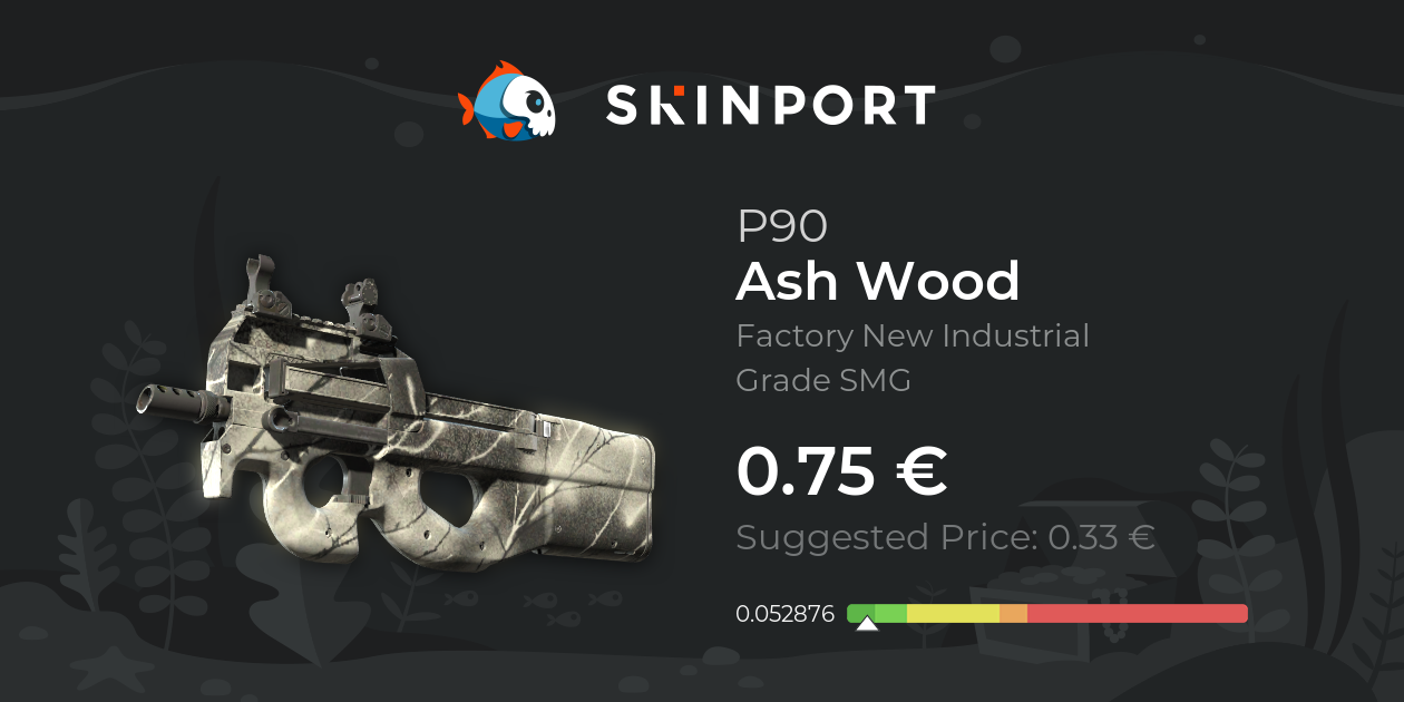 P90 | Ash Wood (Factory New) - Counter-Strike 2 - Skinport