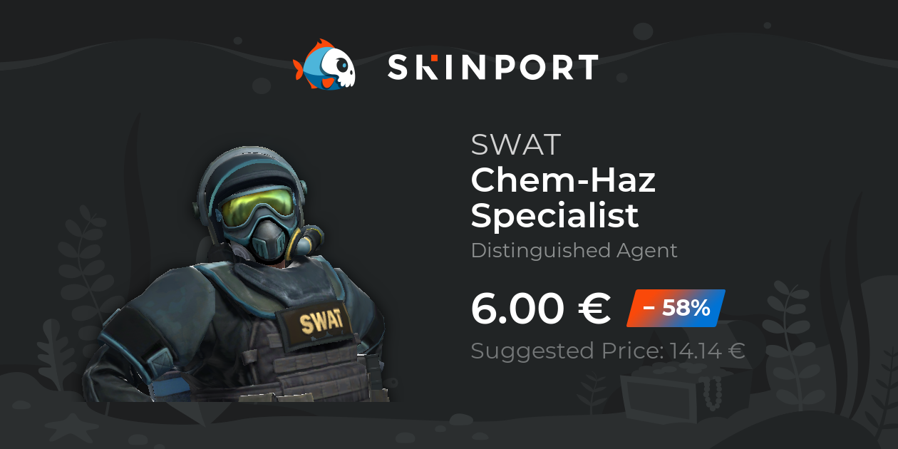 Chem-Haz Specialist | SWAT - Counter-Strike 2 - Skinport