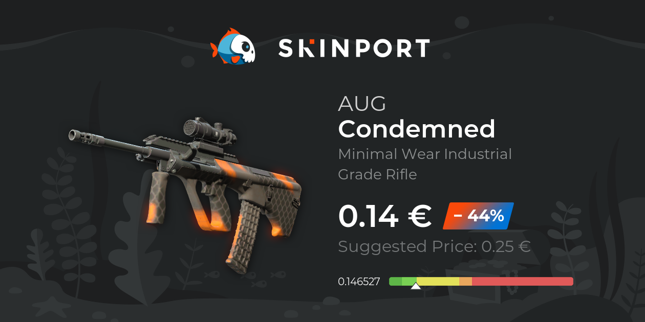 AUG | Condemned (Minimal Wear) - Counter-Strike 2 - Skinport