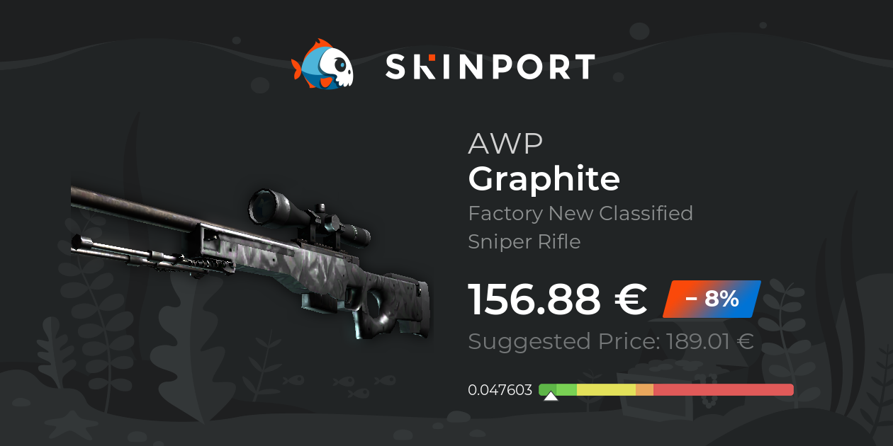 AWP | Graphite (Factory New) - Counter-Strike 2 - Skinport