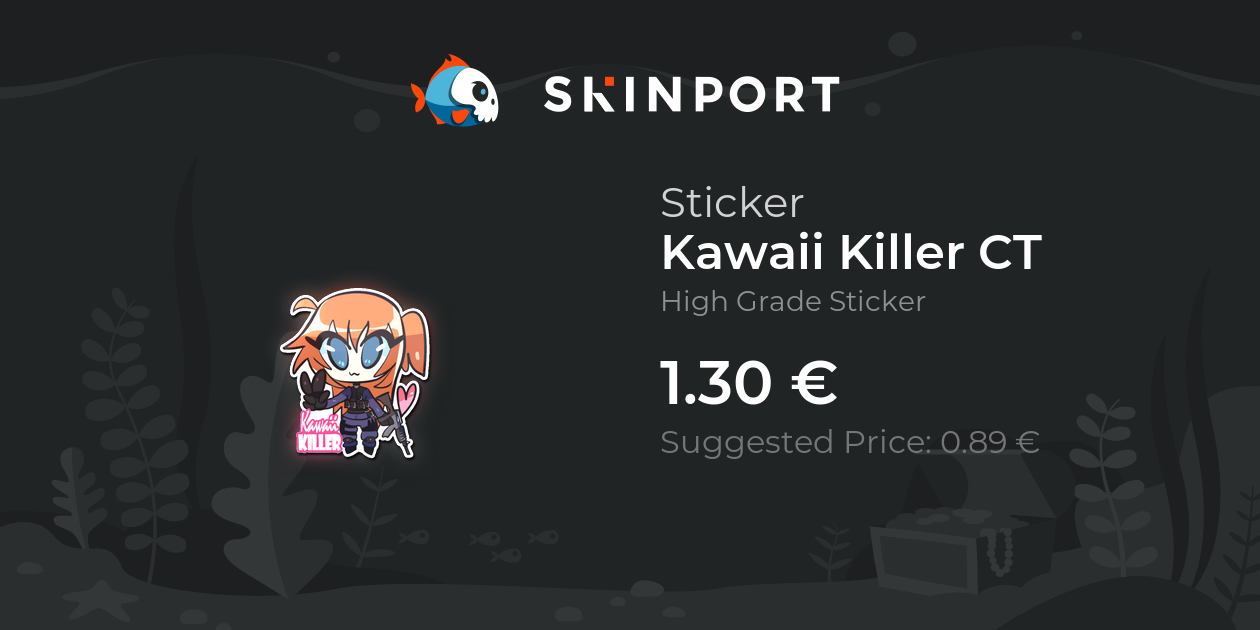 Sticker | Kawaii Killer CT - CS2 - Skinport