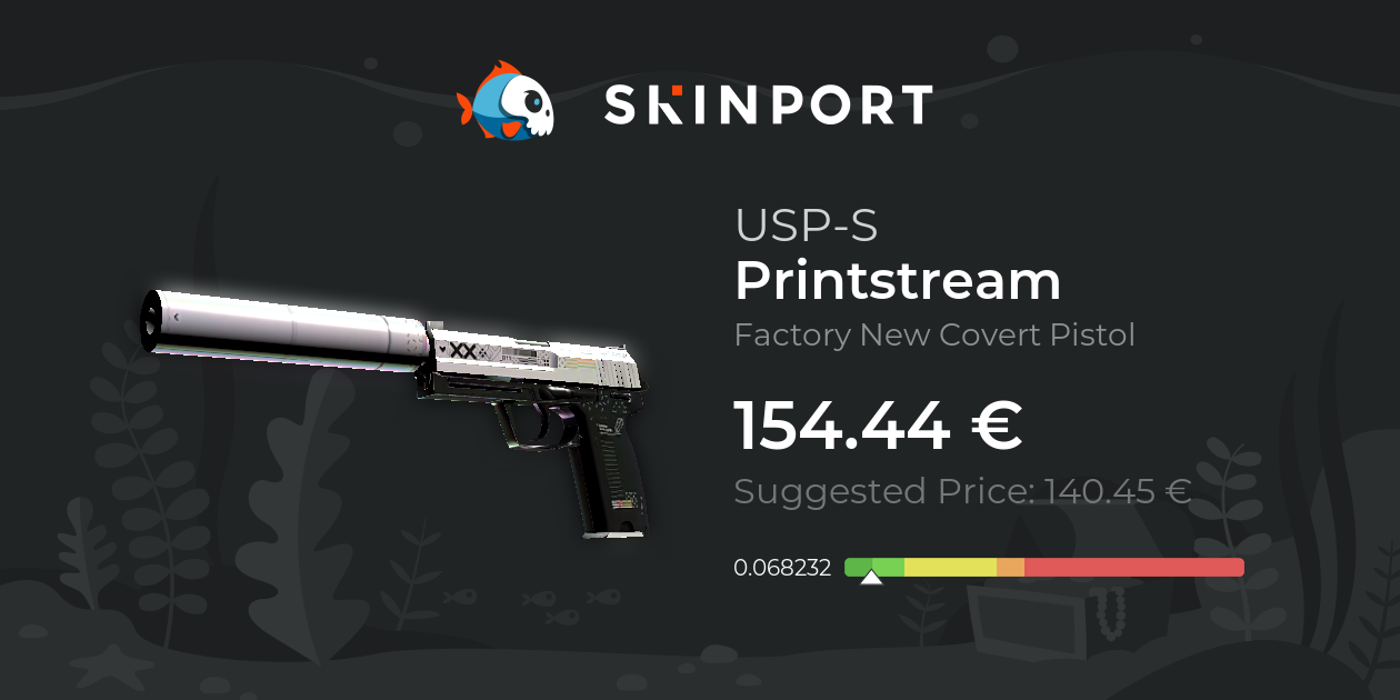 USP-S | Printstream (Factory New) - Counter-Strike 2 - Skinport