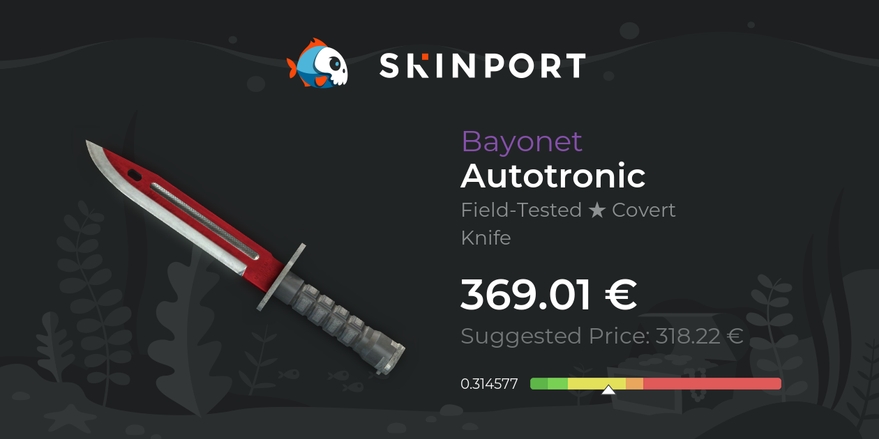Bayonet | Autotronic (Field-Tested) - Counter-Strike 2 - Skinport
