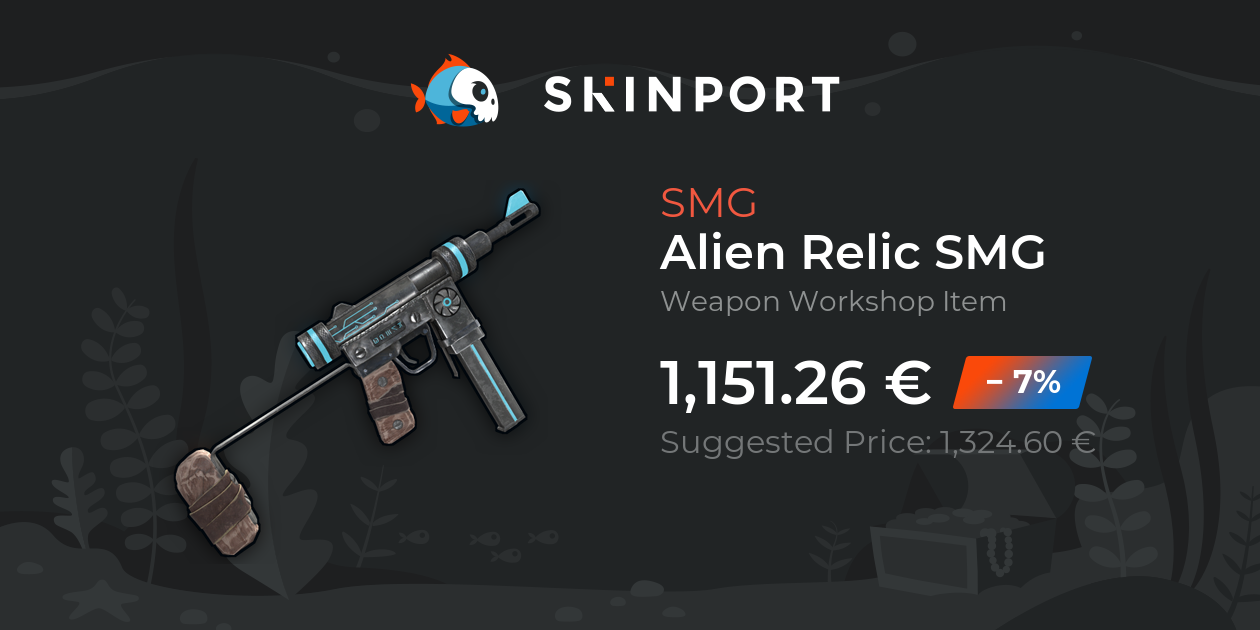 Alien Relic SMG - Rust - Skinport