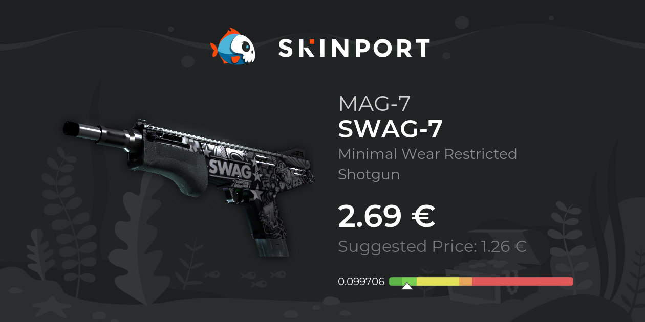MAG-7 | SWAG-7 (Minimal Wear) - Counter-Strike 2 - Skinport
