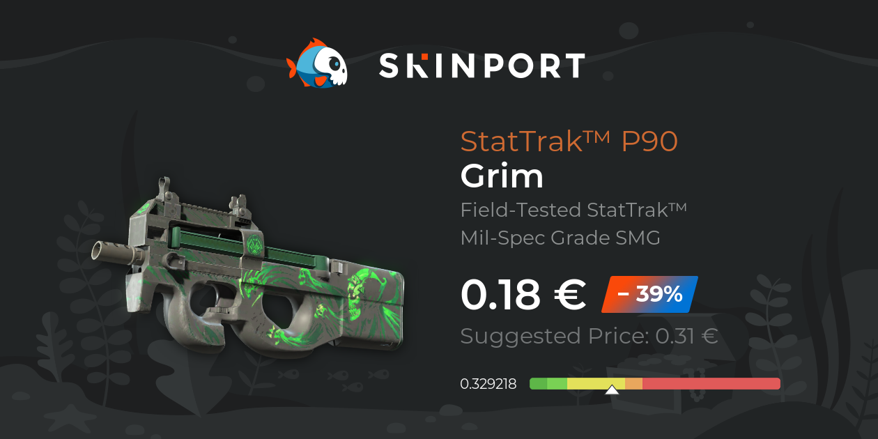 StatTrak™ P90 | Grim (Field-Tested) - Counter-Strike 2 - Skinport