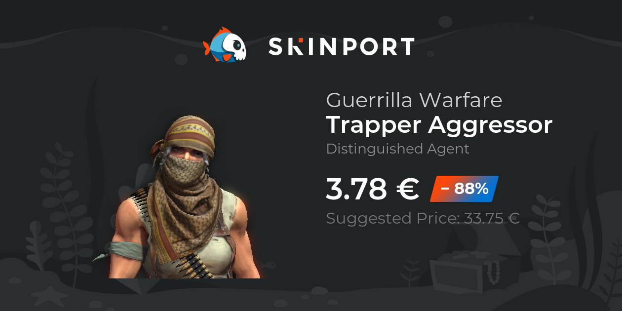 Trapper Aggressor | Guerrilla Warfare - CS:GO - Skinport