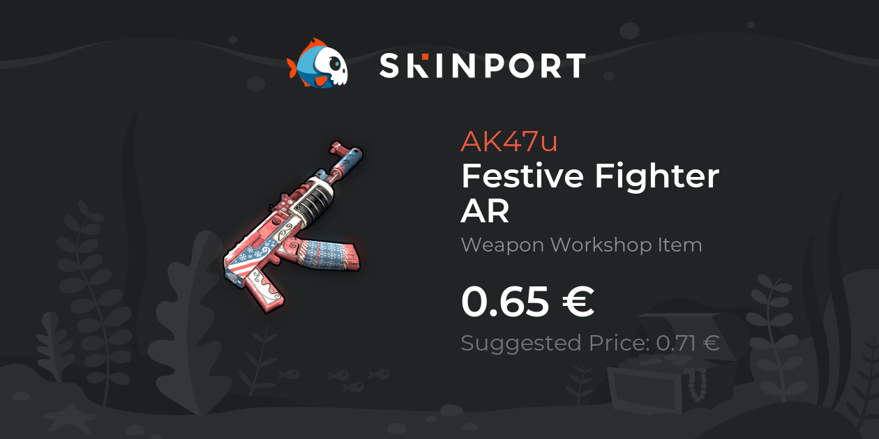 Festive Fighter AR - Rust - Skinport