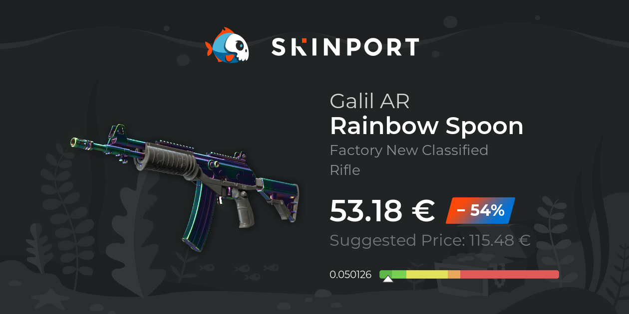 Galil AR | Rainbow Spoon (Factory New) - Counter-Strike 2 - Skinport