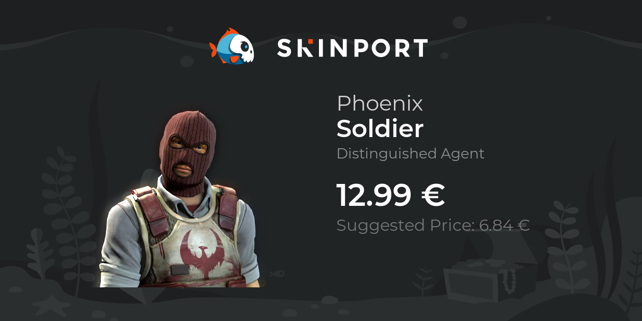 Soldado | Phoenix - Counter-Strike 2 - Skinport