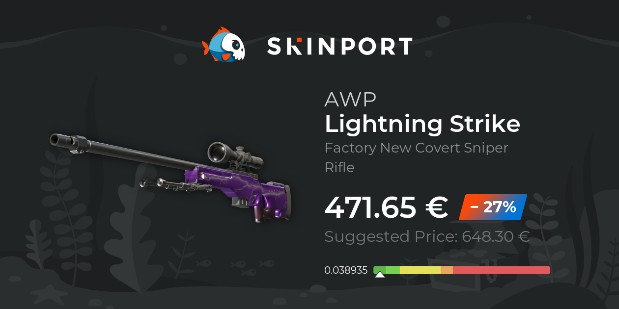 AWP | Lightning Strike (Factory New) - Counter-Strike 2 - Skinport