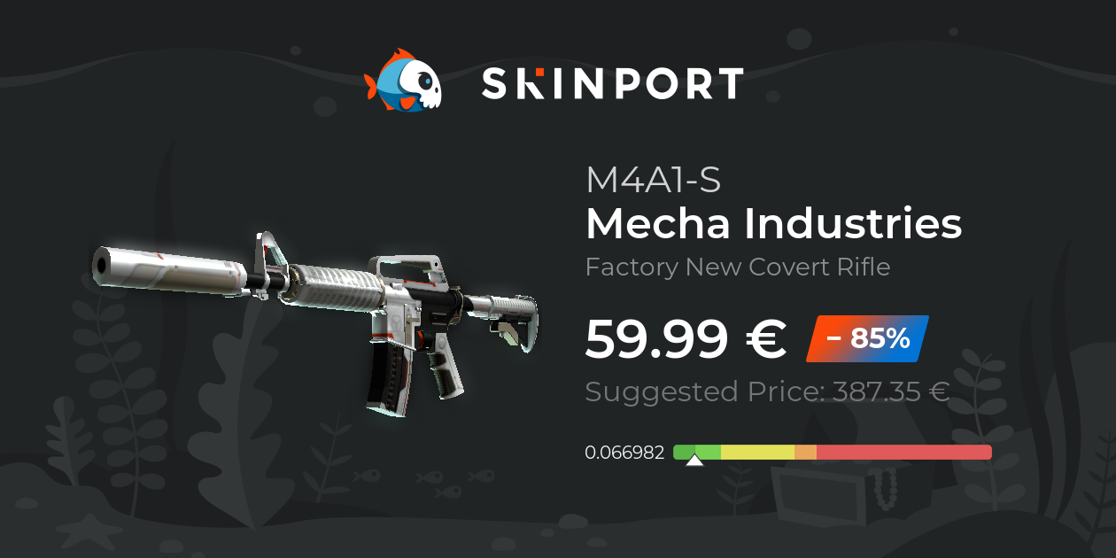 M4A1-S | Mecha Industries (Factory New) - CS:GO - Skinport