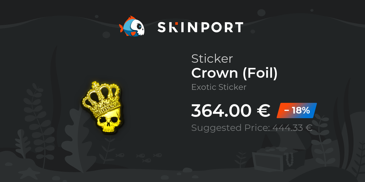 Sticker | Crown (Foil) - Counter-Strike 2 - Skinport