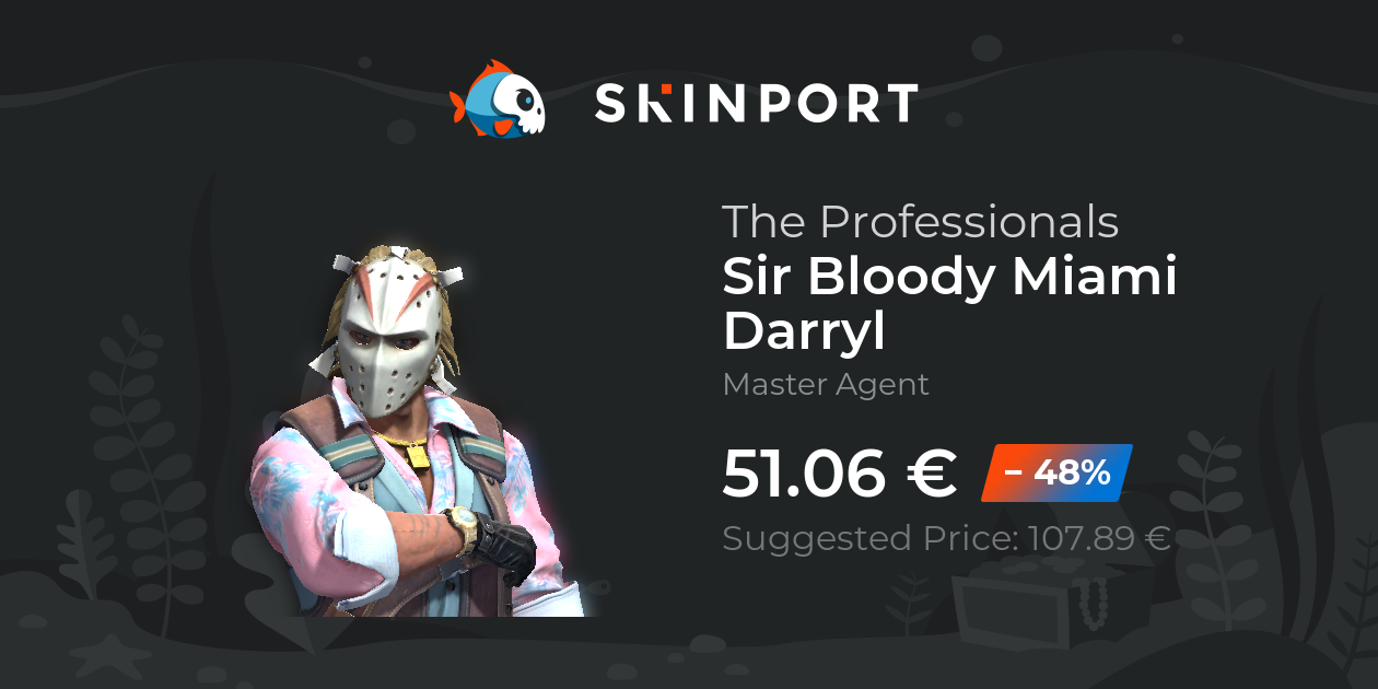 Sir Bloody Miami Darryl | The Professionals - Counter-Strike 2 - Skinport