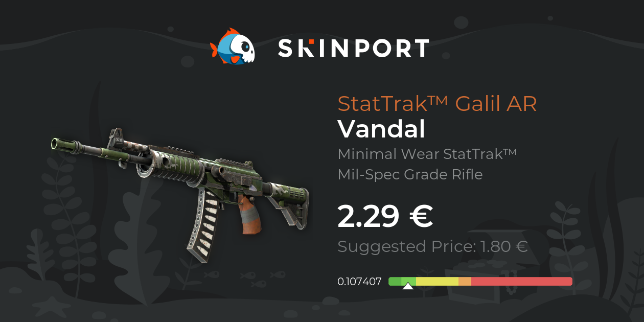 StatTrak™ Galil AR | Vandal (Minimal Wear) - Counter-Strike 2 - Skinport
