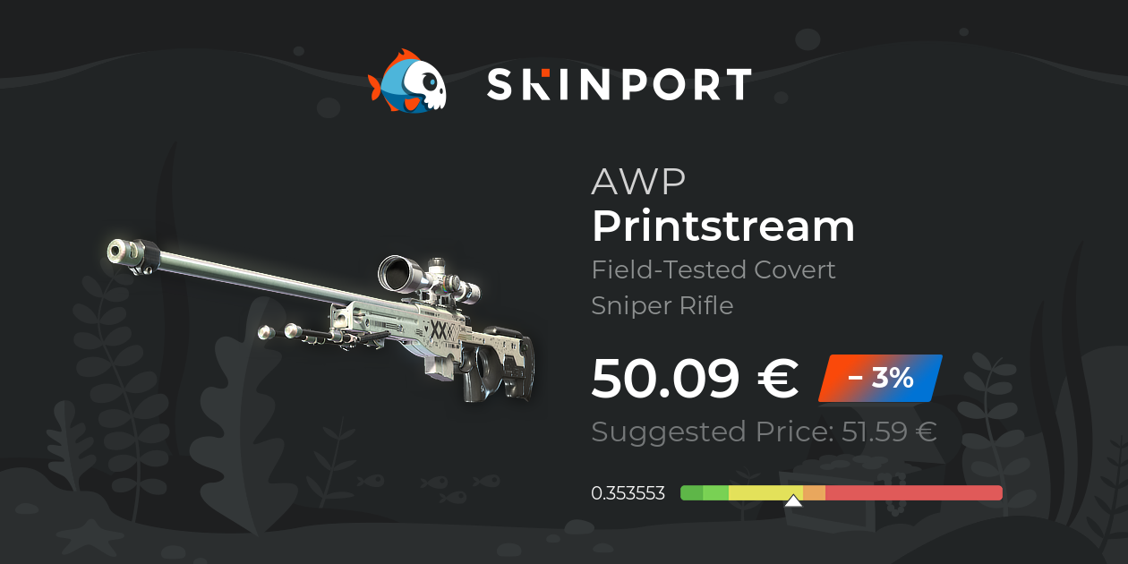 AWP | Printstream (Field-Tested) - Counter-Strike 2 - Skinport
