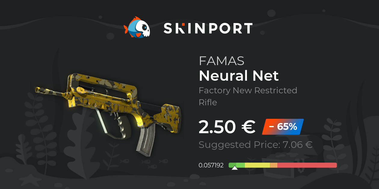 FAMAS | Neural Net (Factory New) - Counter-Strike 2 - Skinport