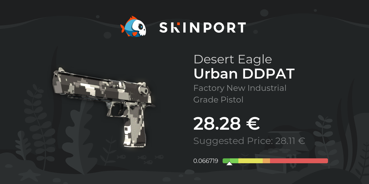 Desert Eagle | Urban DDPAT (Factory New) - Counter-Strike 2 - Skinport