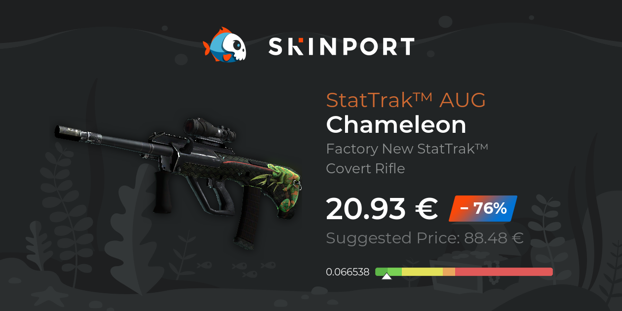StatTrak™ AUG | Chameleon (Factory New) - CS2 - Skinport