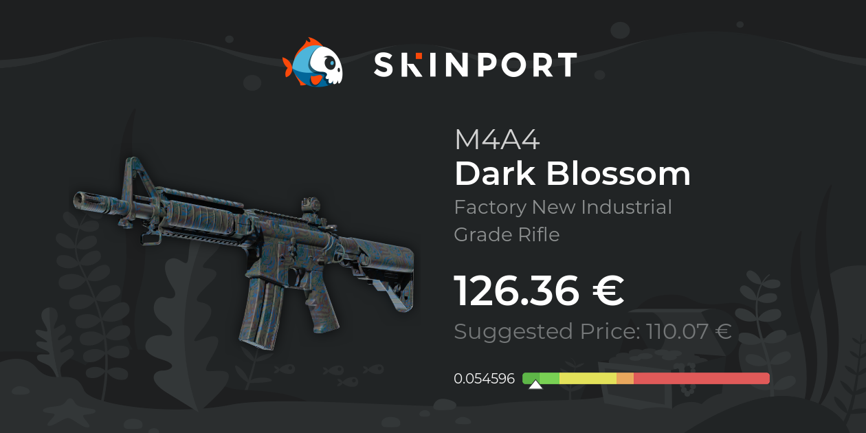 M4A4 | Dark Blossom (Factory New) - Counter-Strike 2 - Skinport