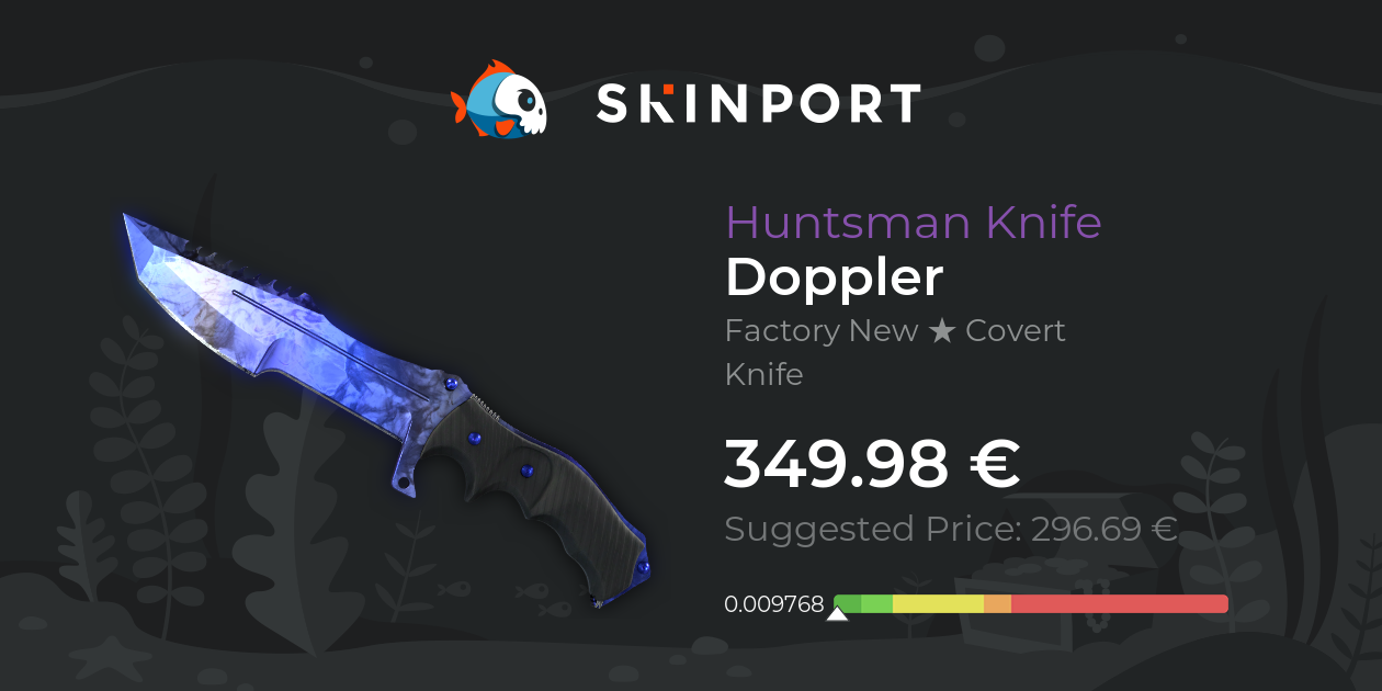 Huntsman Knife | Doppler (Factory New) - Counter-Strike 2 - Skinport