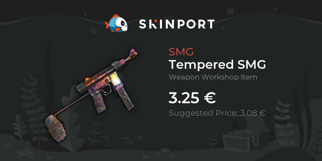 Tempered SMG - Rust - Skinport