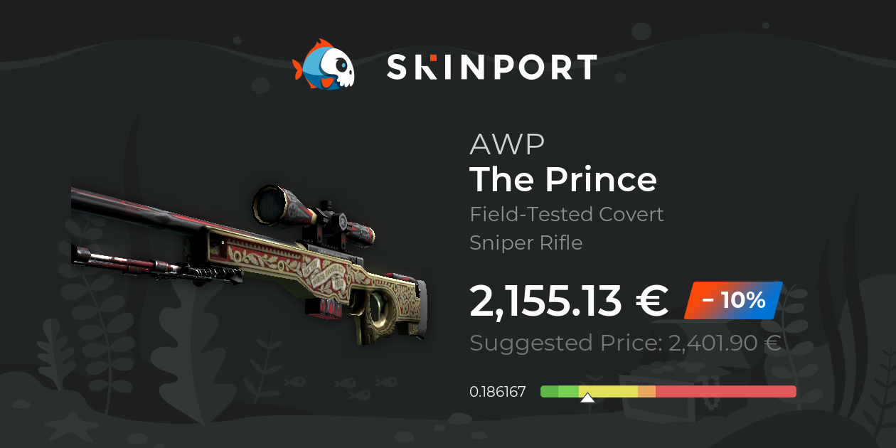 AWP | The Prince (Field-Tested) - Counter-Strike 2 - Skinport