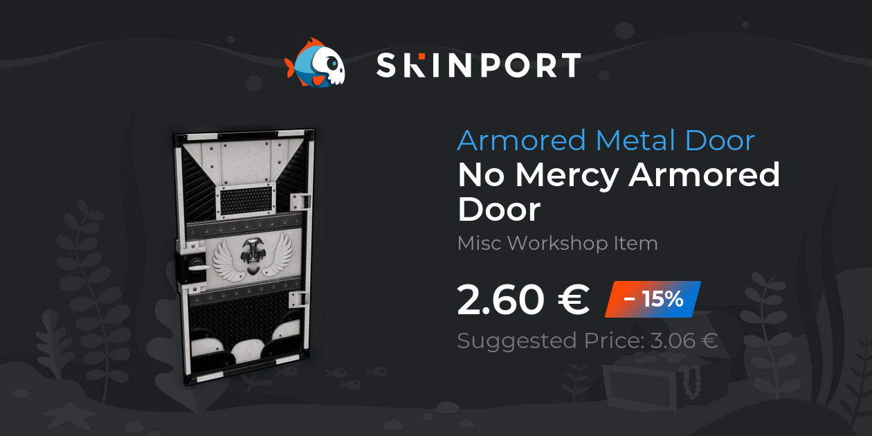 No Mercy Armored Door - Rust - Skinport