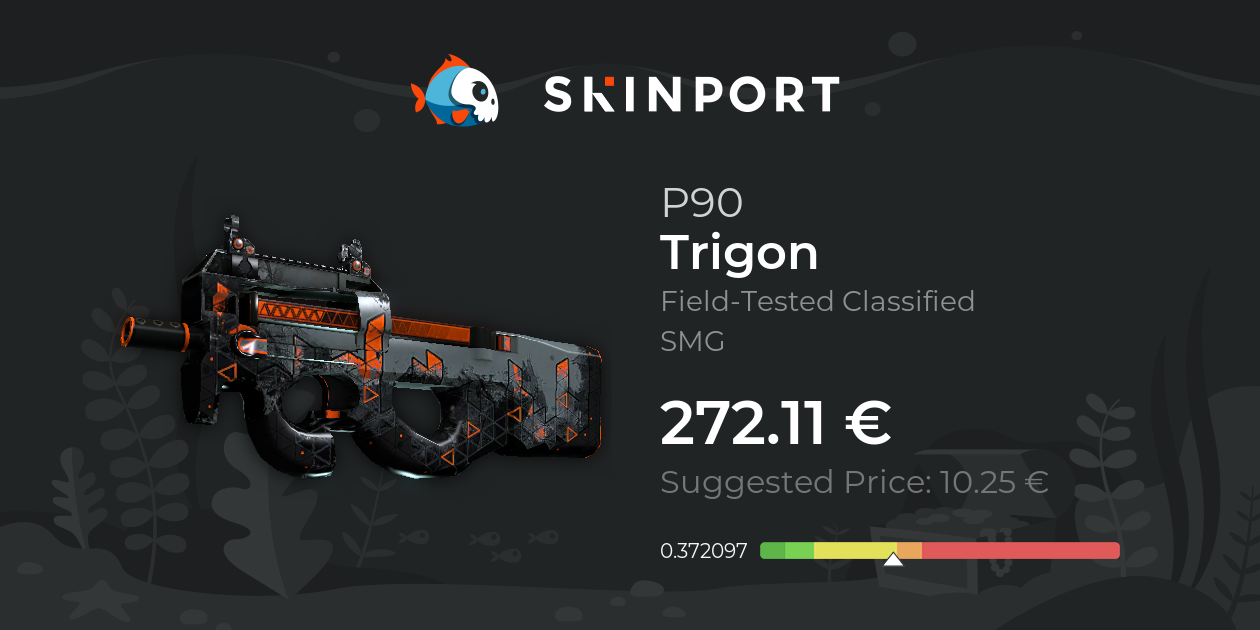 P90 | Trigon (Field-Tested) - Counter-Strike 2 - Skinport
