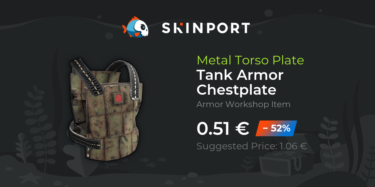 Tank Armor Chestplate - Rust - Skinport