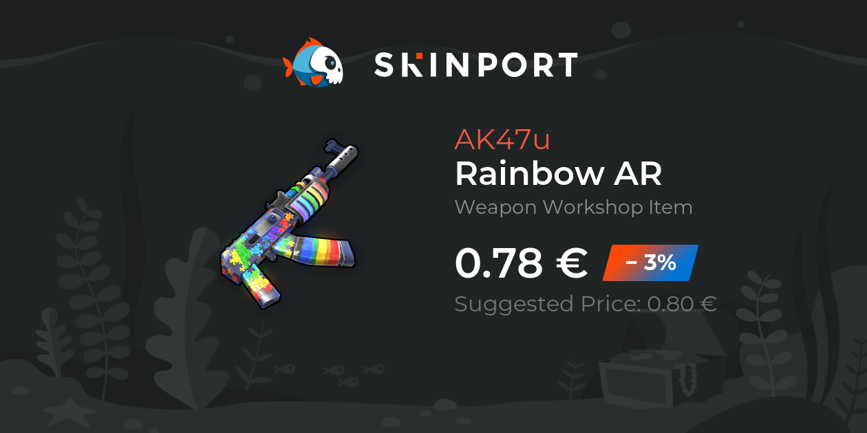 Rainbow AR - Rust - Skinport