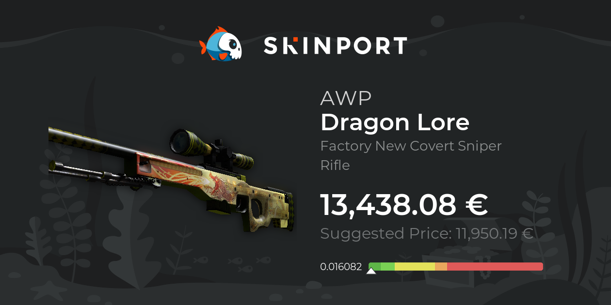 AWP | Dragon Lore (Factory New) - Counter-Strike 2 - Skinport