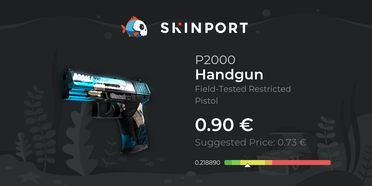 P2000 | Handgun (Field-Tested) - Counter-Strike 2 - Skinport