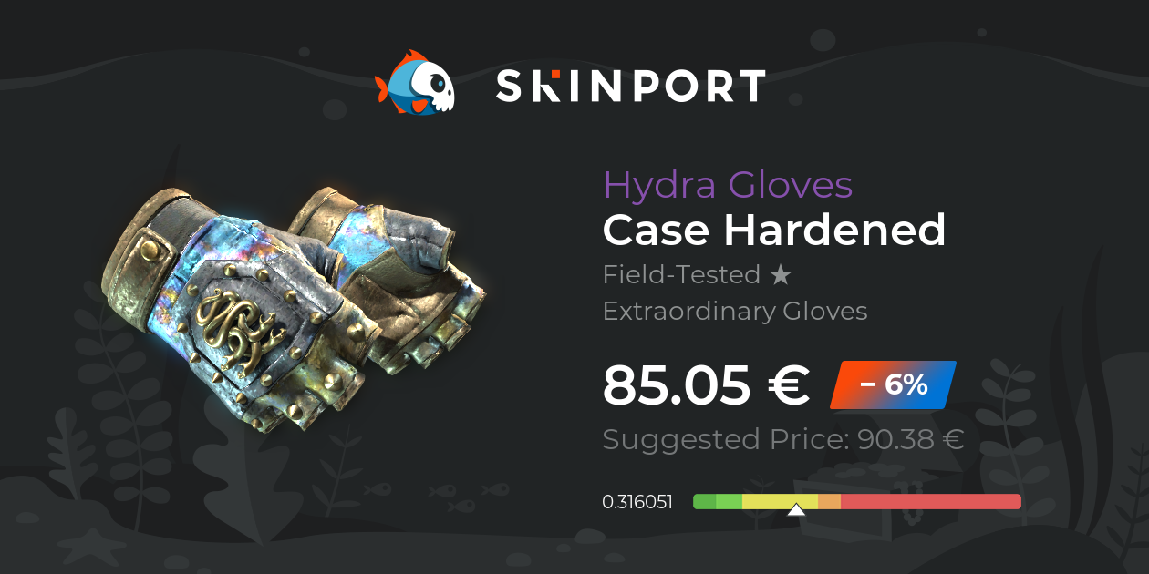 Hydra Gloves | Case Hardened (Field-Tested) - Counter-Strike 2 - Skinport