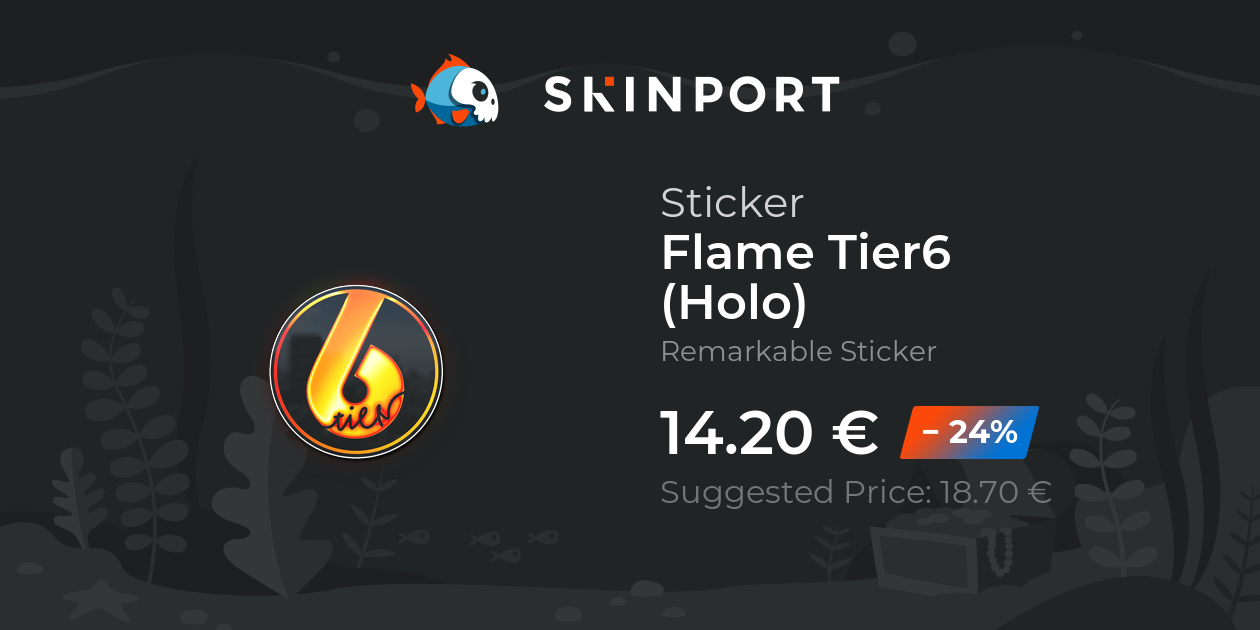 Sticker | Flame Tier6 (Holo) - Counter-Strike 2 - Skinport