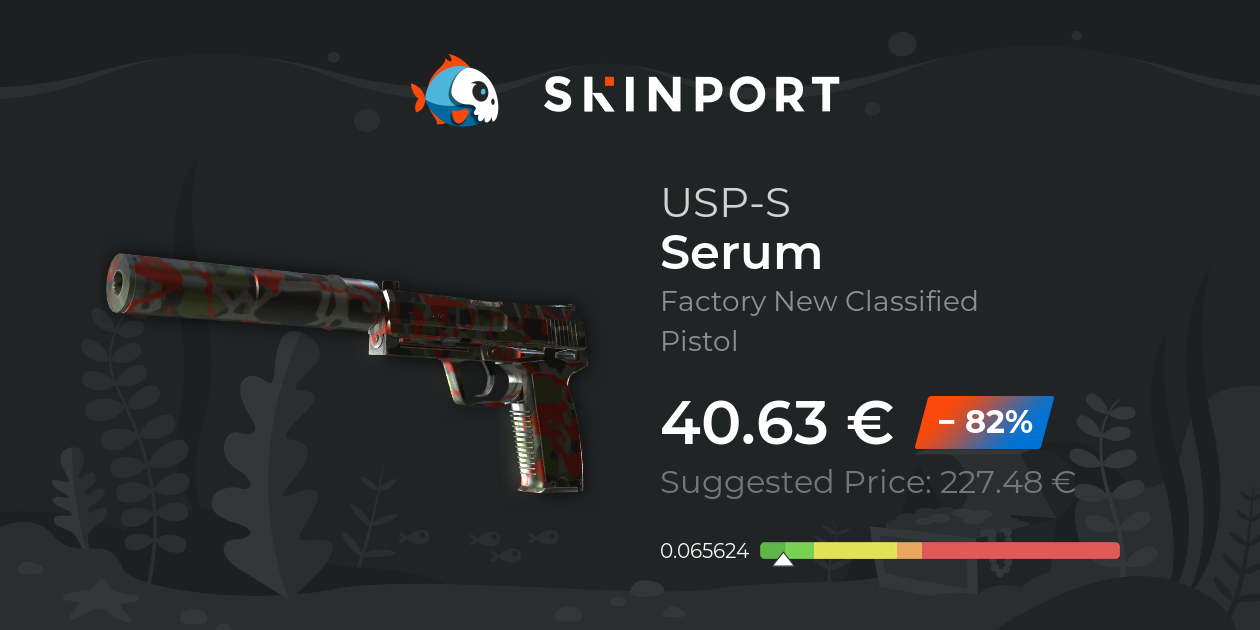 USP-S | Serum (Factory New) - Counter-Strike 2 - Skinport