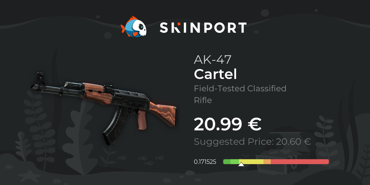 AK-47 | Cartel (Field-Tested) - Counter-Strike 2 - Skinport