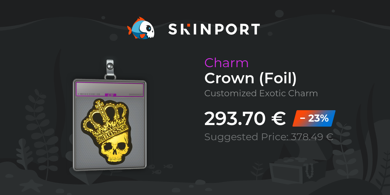 Sticker Slab | Crown (Foil) - Counter-Strike 2 - Skinport