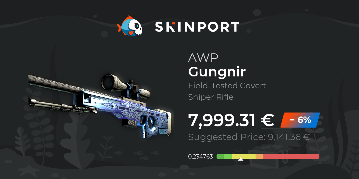AWP | Gungnir (Testado no Terreno) - Counter-Strike 2 - Skinport